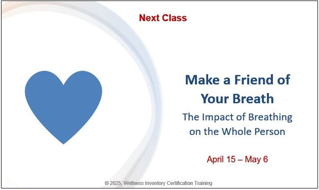 Make a Friend of Your Breath (Live 4 Week Class - Zoom) - Body+Mind+Spirit