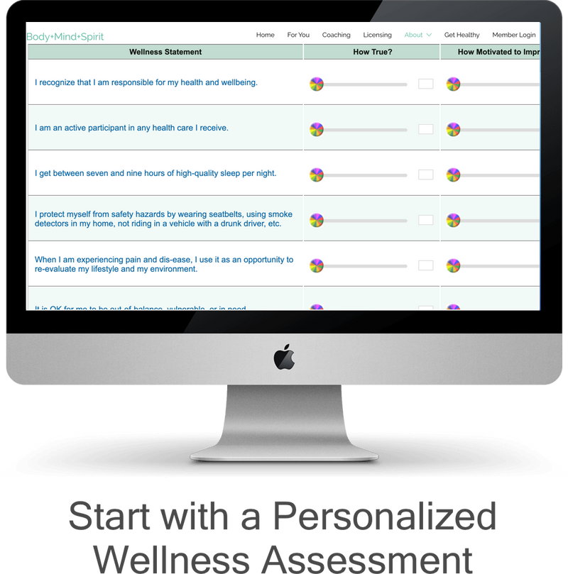 12 Dimensions of Wellness - Body+Mind+Spirit